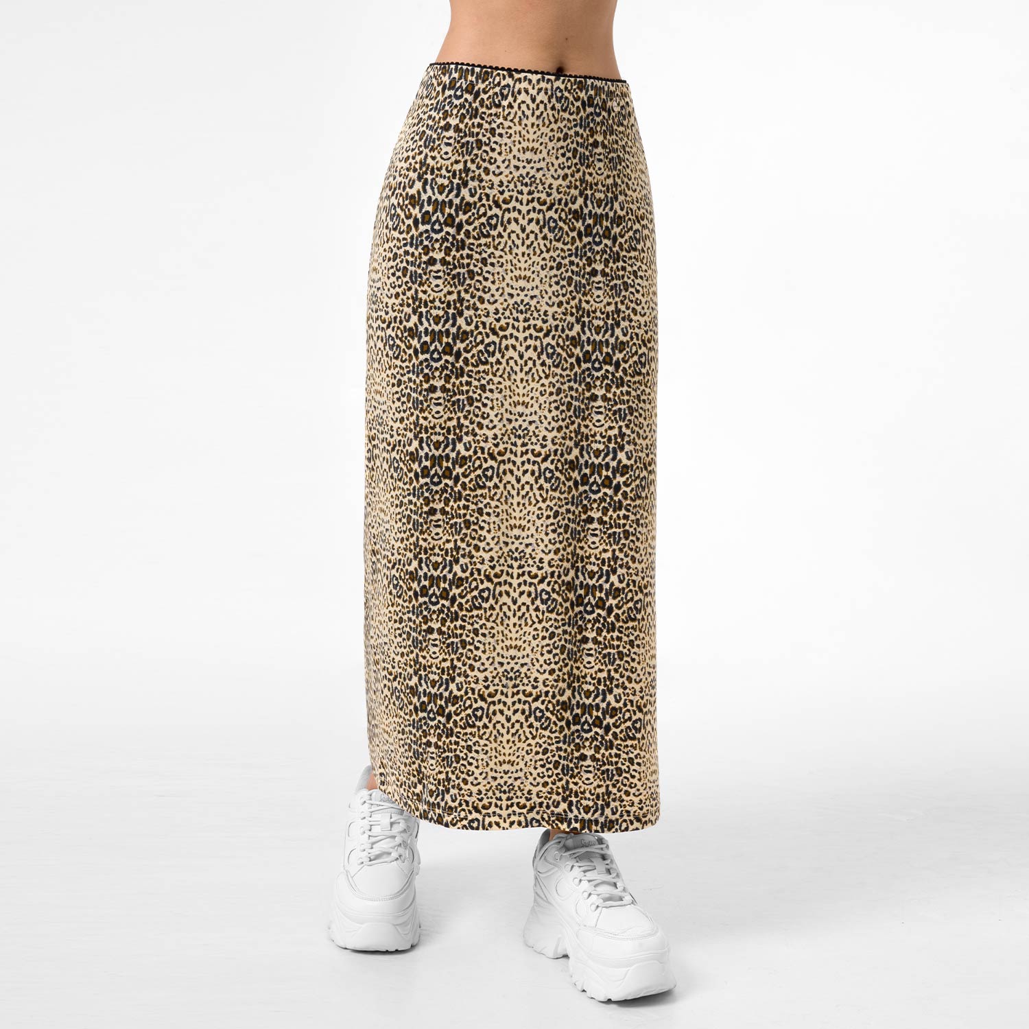 Falda Larga Lycra Anyali Animal Print | Squeeze
