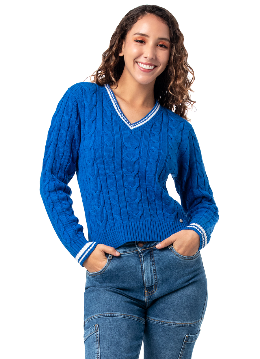 Chompa Hilo Junay Azul | Squeeze