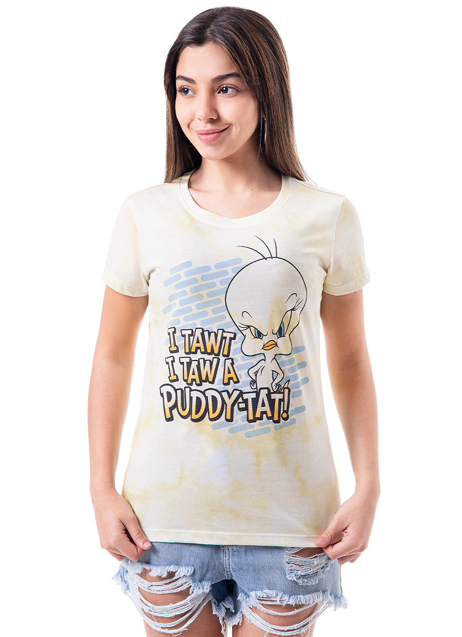 Polo Jersey M/C Anto_looney Tay Day Amarillo | Squeeze