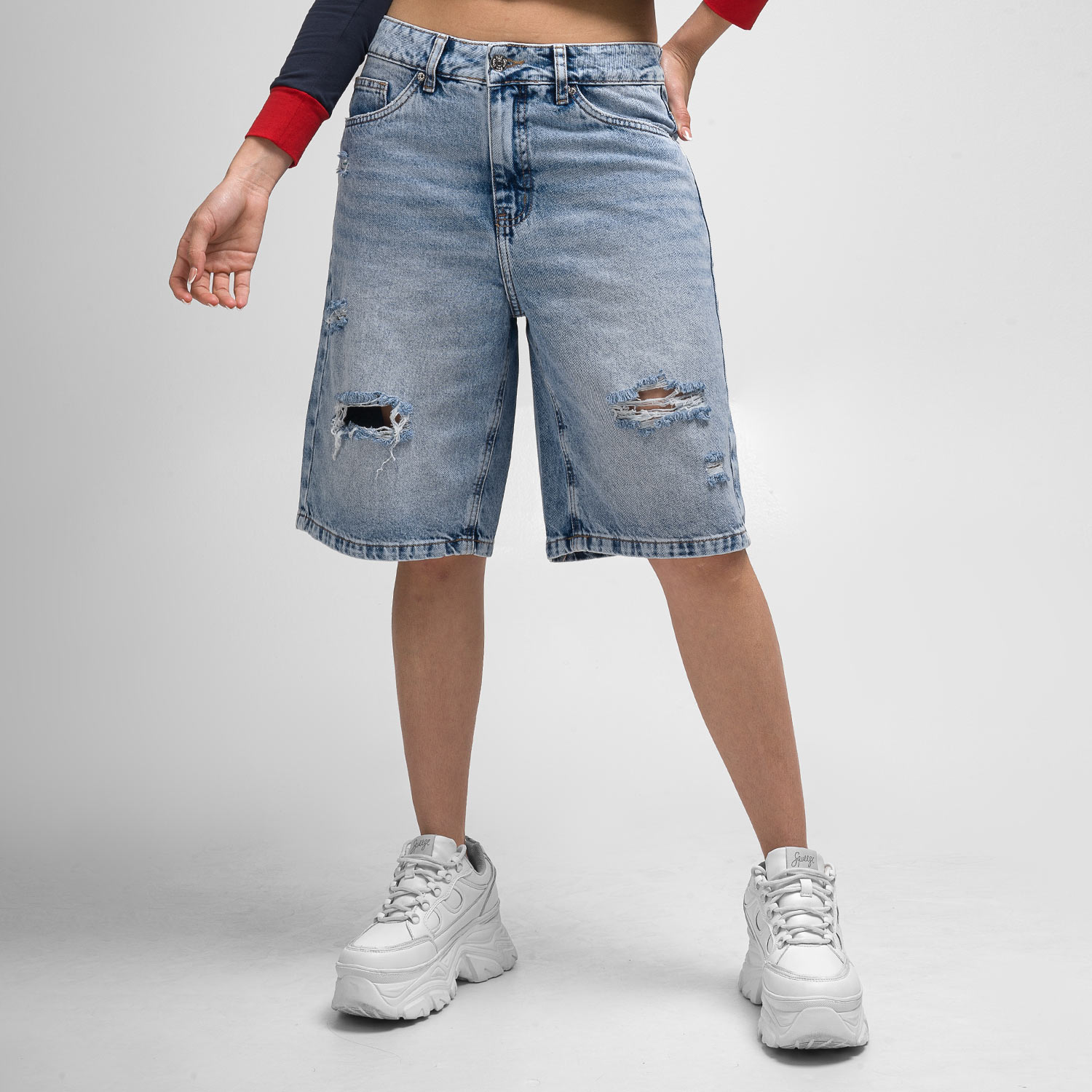 Jorts Denim Ring Gyzelle Total Sky Dstyr | Squeeze