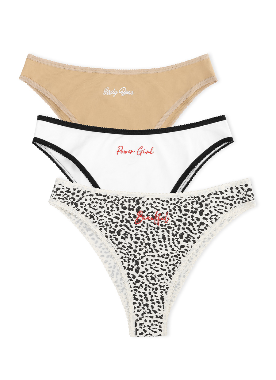 Truza Jersey Full Lycra Tripack Mix Knock 2 Milk Blanco Beige 1 | Squeeze